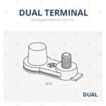 VMF VDC31M 105Ah Deep Cycle accu, 12V - Accudeal