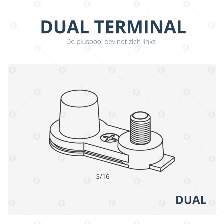 VMF VDC31M 105Ah Deep Cycle accu, 12V - Accudeal