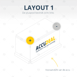 VMF VDC31M 105Ah Deep Cycle accu, 12V - Accudeal